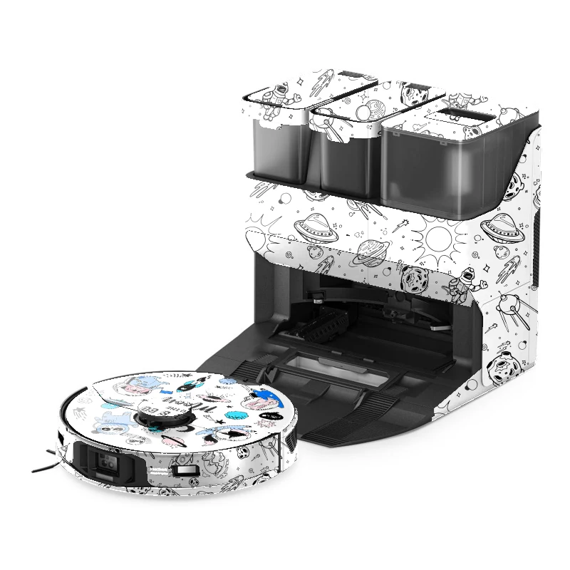 2022-New-Cute-Cartoon-Sticker-for-Roborock-s7-MaxV-Ultra-Robotic-Vacuum ...