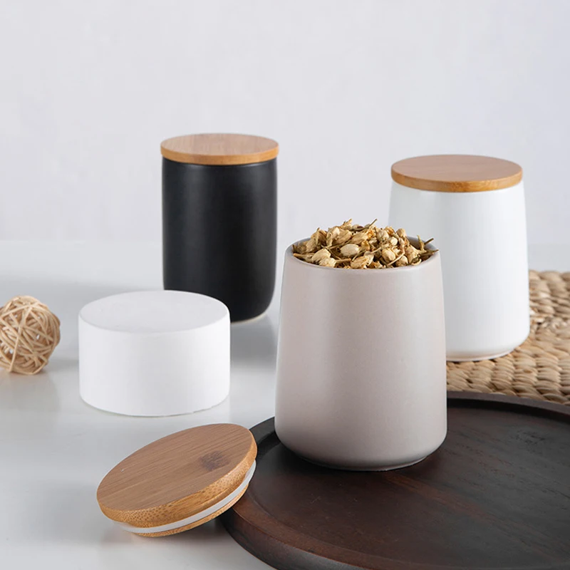 Choice-Ceramic-Tank-Sealed-Storage-Box-Jars-Spices-Coffee-Storage ...