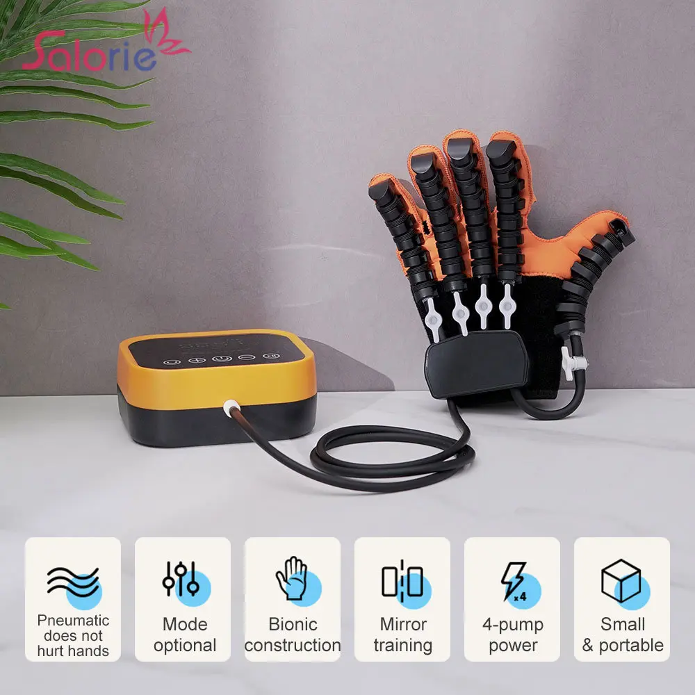 Left-Right-Robot-Gloves-Hand-Function-RehabilitationTtraining-Massage ...
