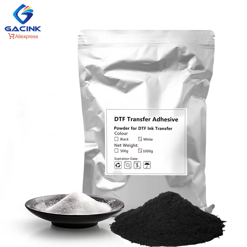 1KG DTF Powder For Direct Transfer Film Printing DTF Ink Print PET Film ...