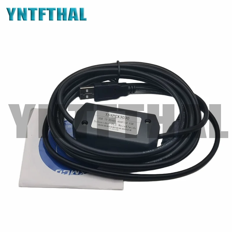 새로운 TSXPCX3030 로그램 케이블, TWIDO/NEZA Modicon TSX PLC USB 2.0 지원 WIN7/8