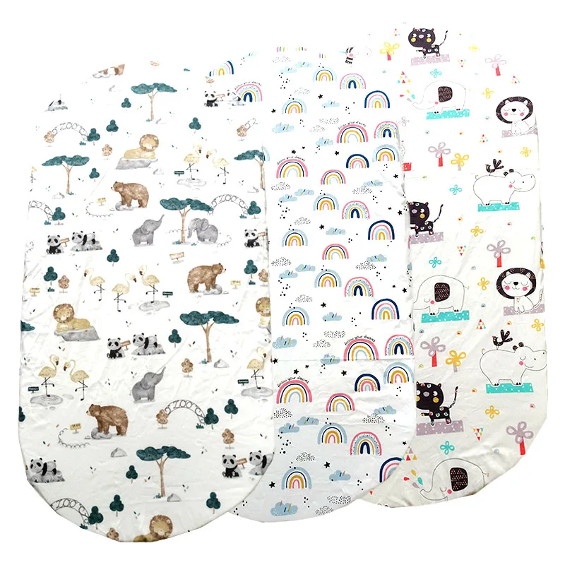 82*41cmBassinet Sheet Set-1Pack Ultra Soft Stretchy Craddle Sheets Fit ...