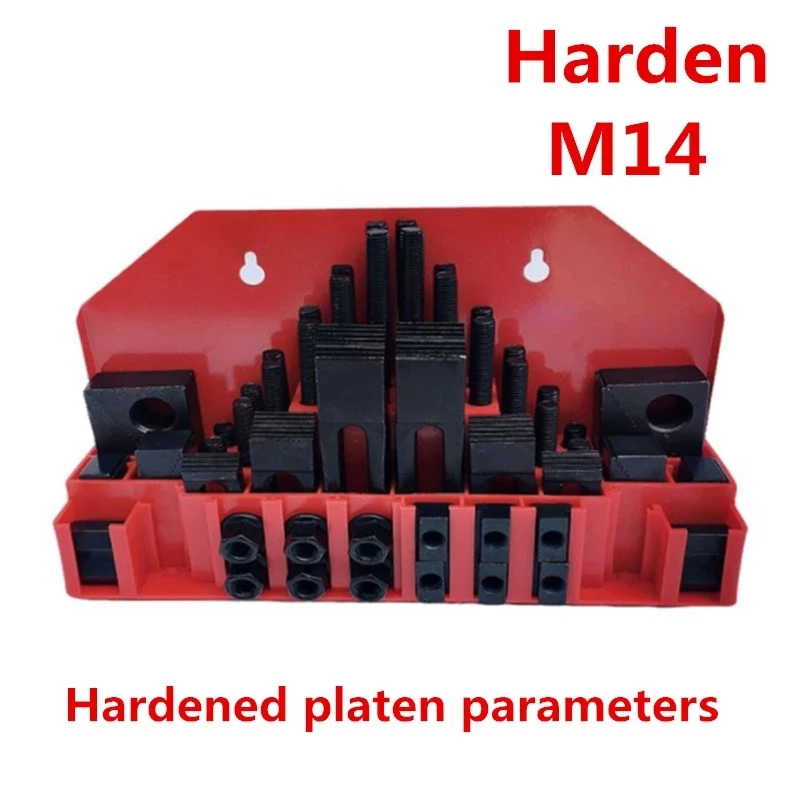 1SetHardening-quality-Milling-Machine-Clamping-Set-58pcs-Mill-Clamp-Kit ...