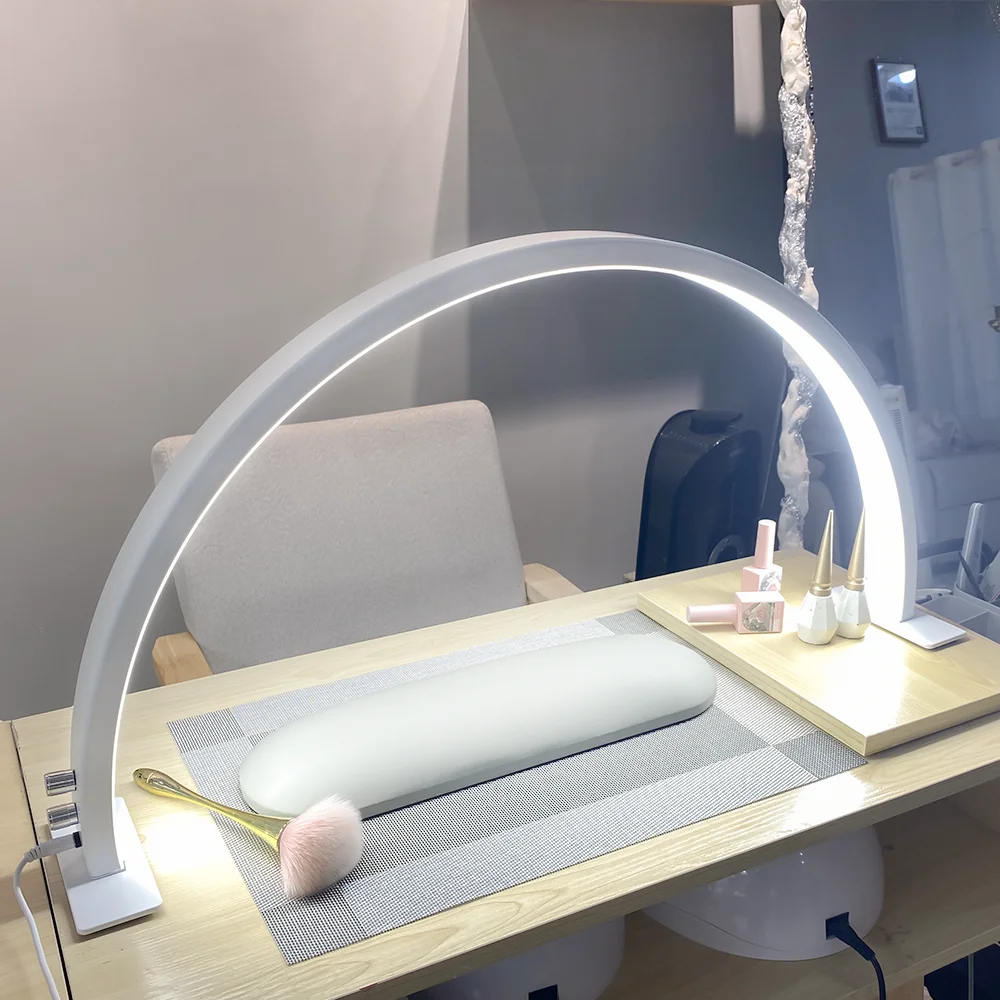 New-50W-Knob-Type-Half-Moon-Nail-Lamp-Beauty-Salon-Fingernail-Eyelash ...