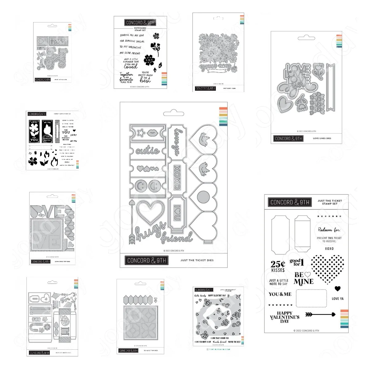 2023-New-Sweet-Sayings-Flowers-with-Love-Cutting-Dies-Stamps-Scrapbook ...