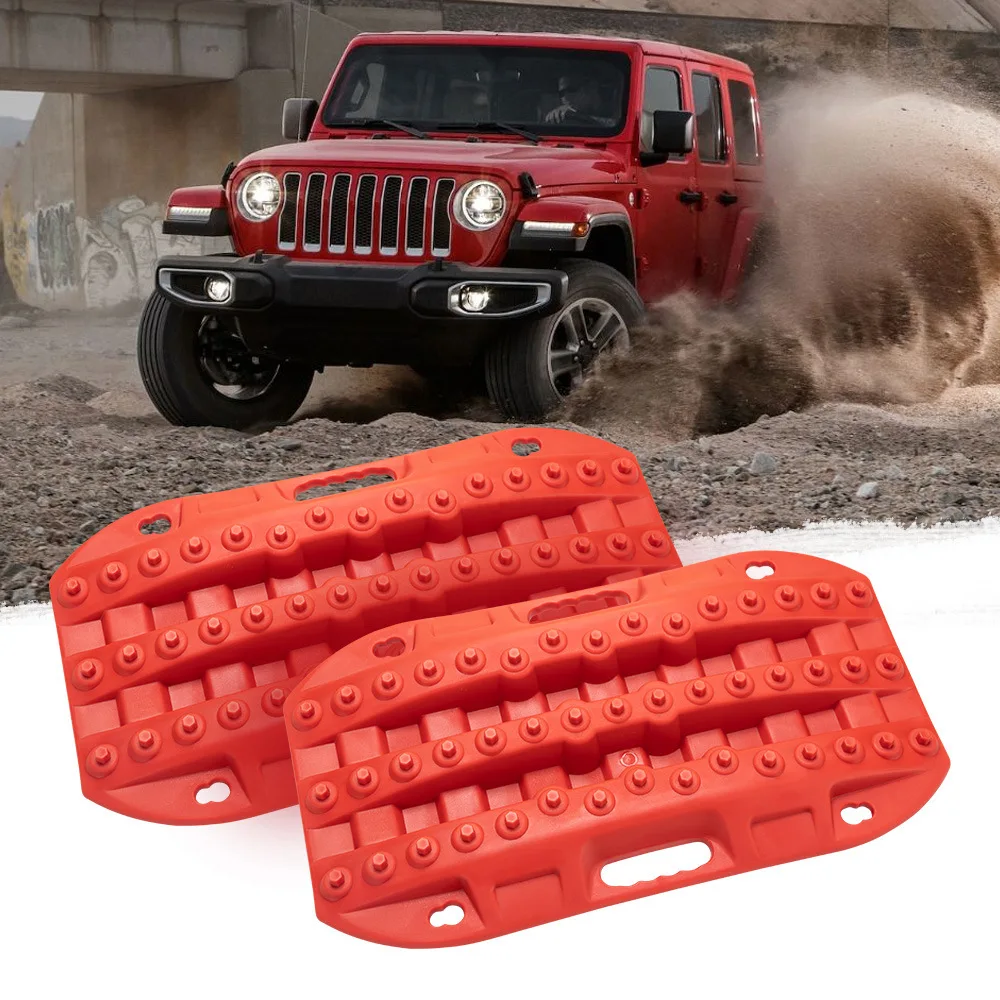 2PC-Super-Tough-Nylon-58cm-Car-Recovery-Traction-Board-Emergency-Mini ...