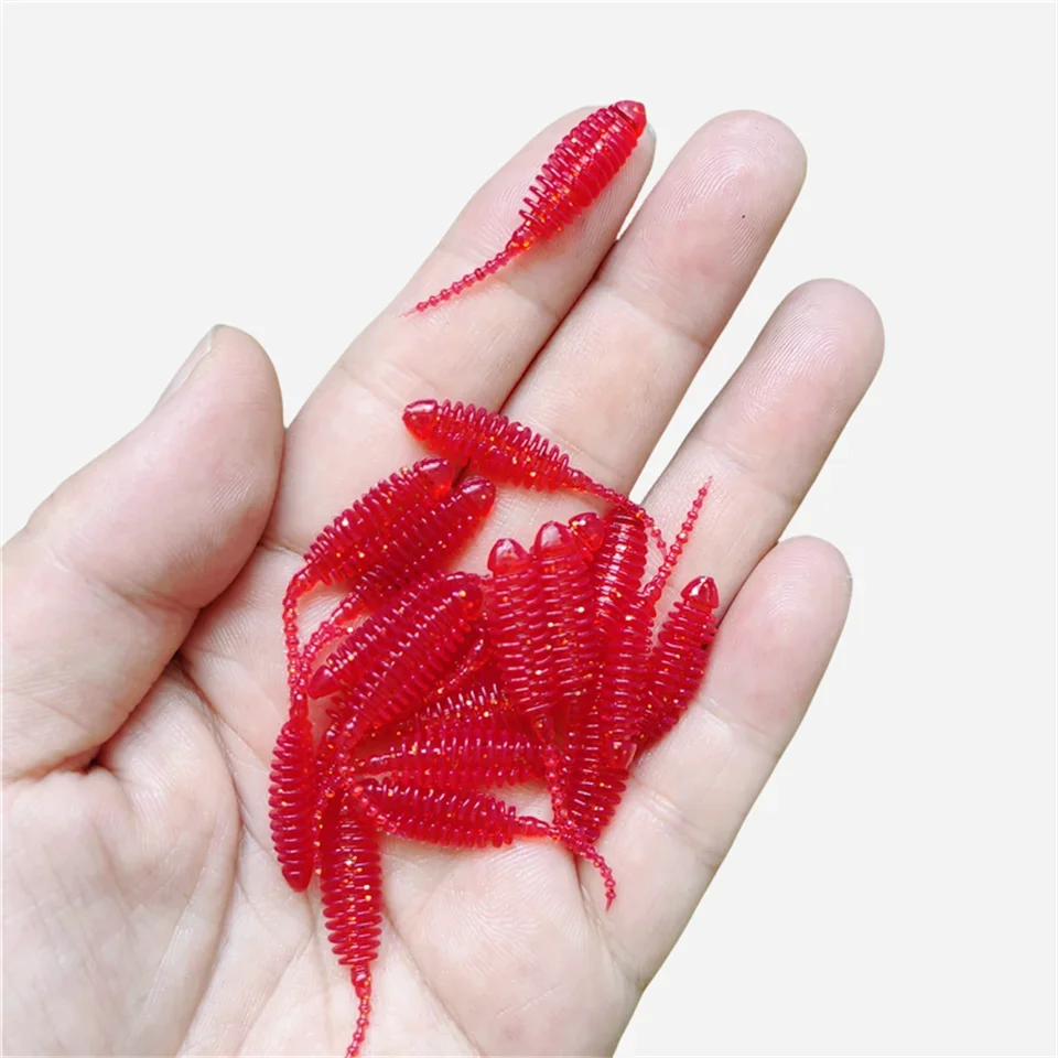 SWOLFY-20PCS-NEW-AJING-Soft-Lure-Rockfish-Fishing-Lures-0-2g-3-5cm-MINI ...