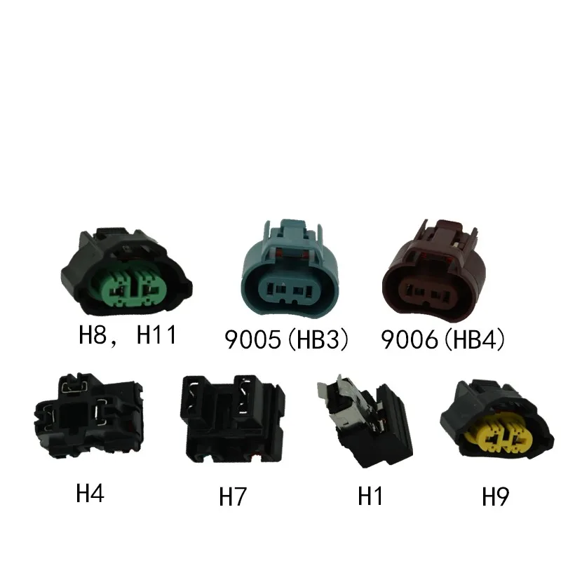 Original-Car-Headlight-Plug-H1-H3-H4-H7-H8-H11-Fog-Lamp-High ...