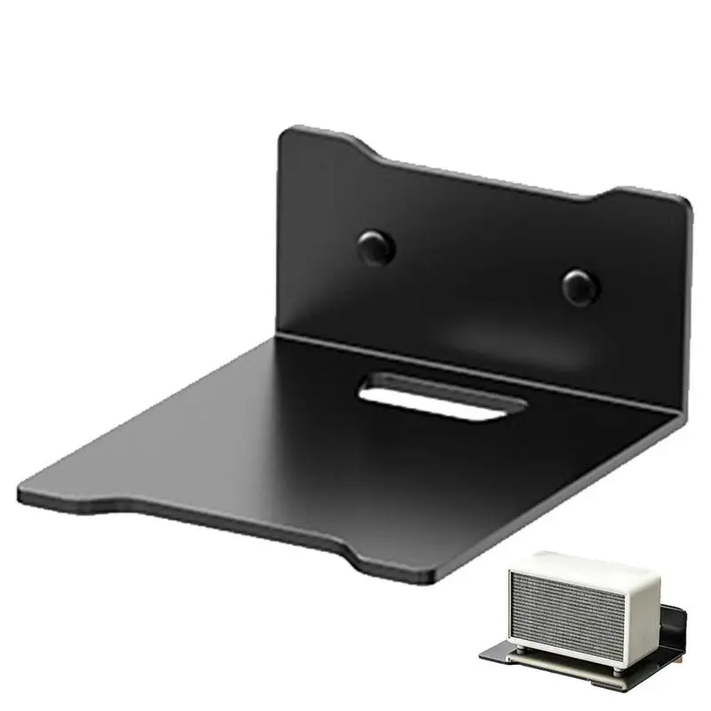 Black-Floating-Shelves-Speaker-Shelf-3-Sizes-Acrylic-Speaker-Shelf-Wall ...