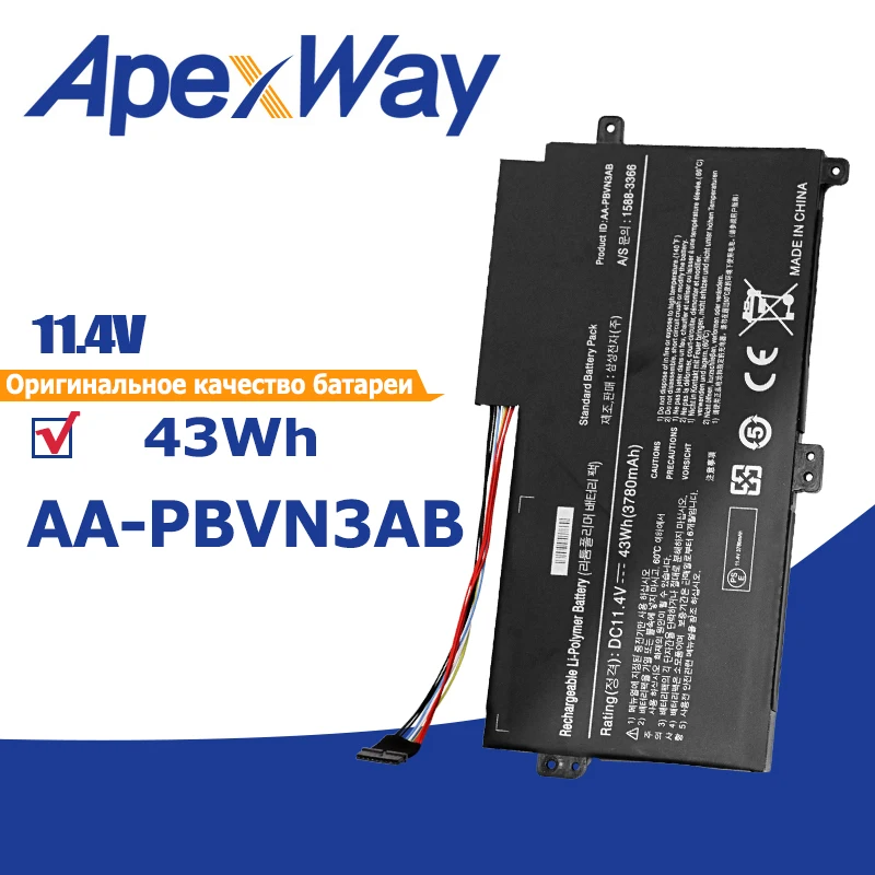 Apexway-AA-PBVN3AB-Laptop-Battery-For-SAMSUNG-NP370R4E-NP370R5E-NP370R5V-NP450R4E-NP450R5E ...