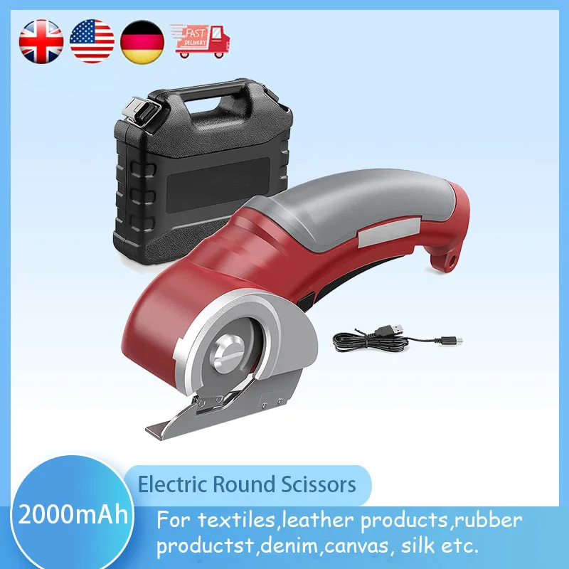 Portable-Cordless-Electric-Round-Scissors-Shear-Cloth-Cutter-Fabric-Cut ...