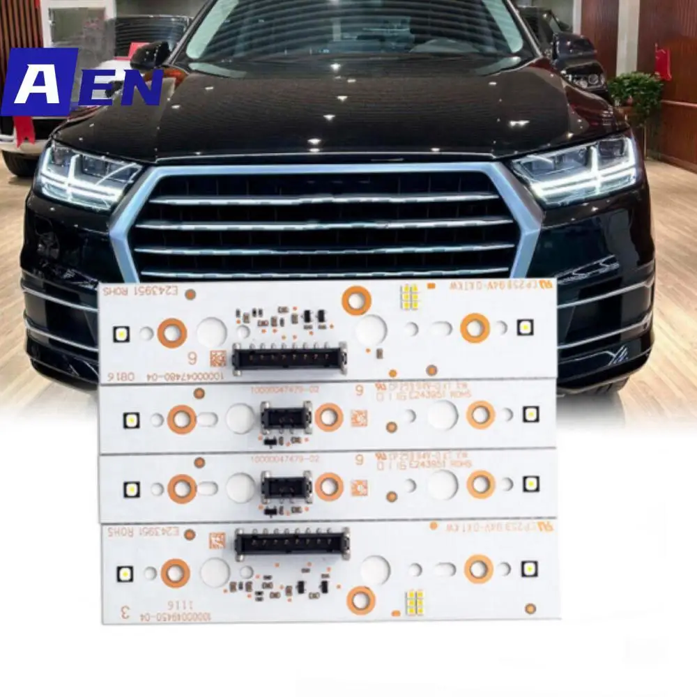 4pcs-LED-Boards-For-2017-2018-2019-Audi-Q7-LED-Headight-DRL-Daylight ...