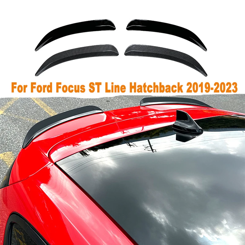 For-Ford-Focus-ST-Line-Hatchback-2019-2023-Car-Tail-Wings-Fixed-Wind ...