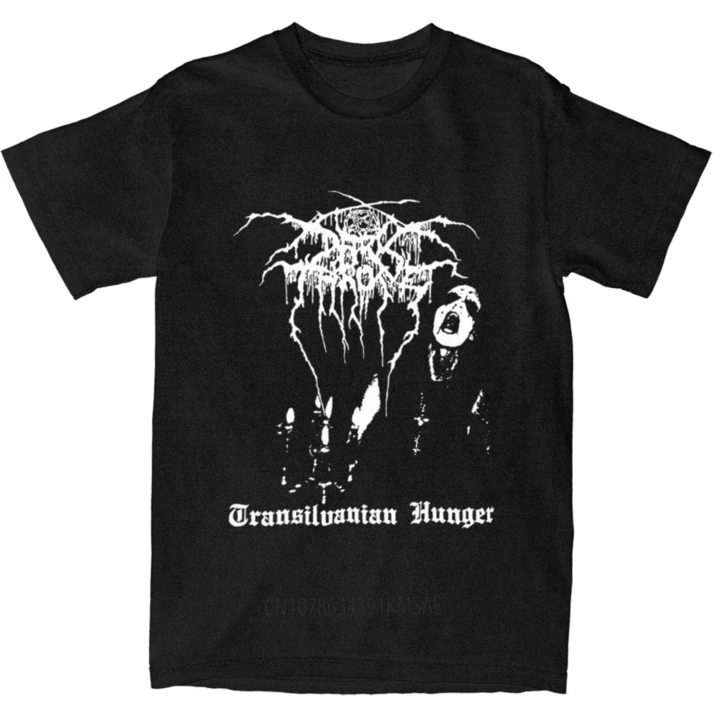 Men Women Black Metal Band Darkthrone Shirts Apparel Funny Cotton ...