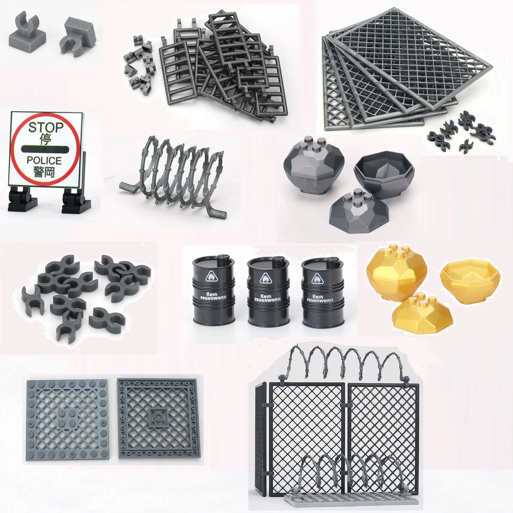 City-Streetscape-Restricted-Area-Roadblocks-Wire-Mesh-Protective-Net ...