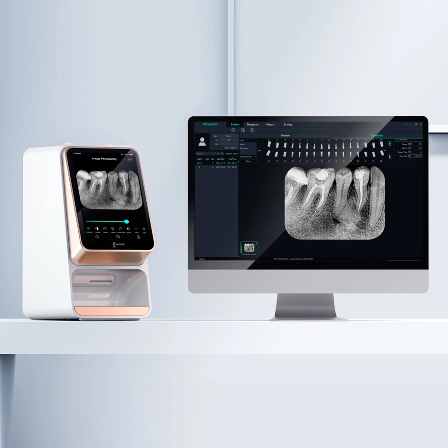 Woodpecker-i-Scan-Intraoral-Digital-Dental-Phosphor-Plate-Scanner ...