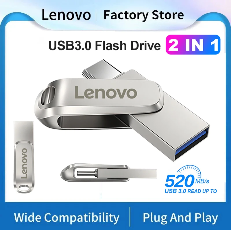 Lenovo-2TB-Usb-Flash-Drive-Metal-High-Speed-Usb-3-0-Pendrive-Portable ...