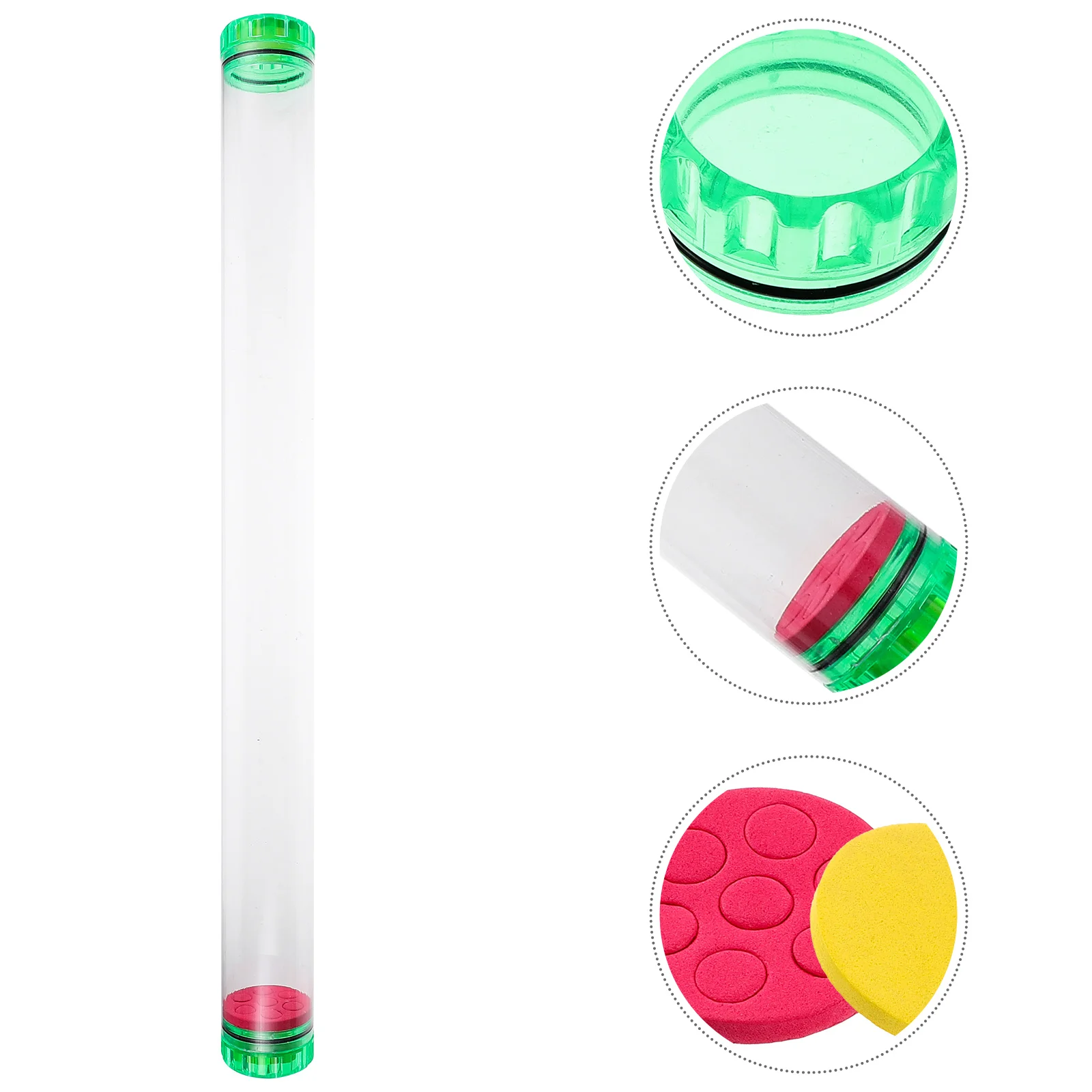 2-Pcs-Bracket-Fish-Float-Tube-Clear-Fishing-Dobber-Supplies-Plastic ...