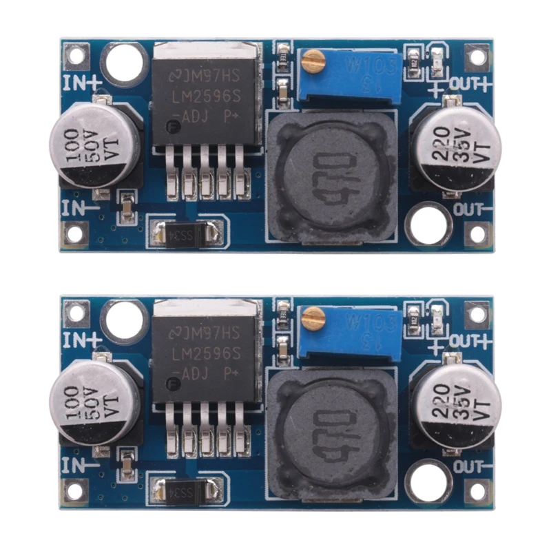 Hot SV 2X 48V Adjustable Step Down Regulator Module, DC DC, LM2596HV ...