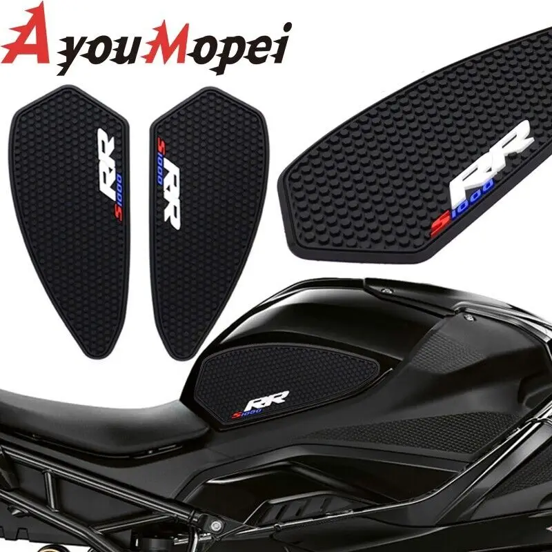 Motorcycle-Fuel-Tank-Cap-Sticker-Pad-Anti-Slip-Traction-Decal-For-BMW ...