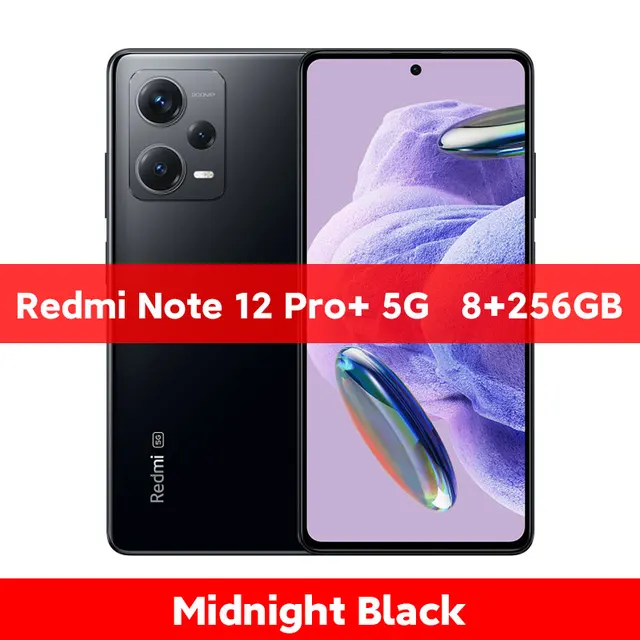Xiaomi Redmi Note 12 Pro Plus, versión Global, 5G, 8GB de RAM, 256GB de ...