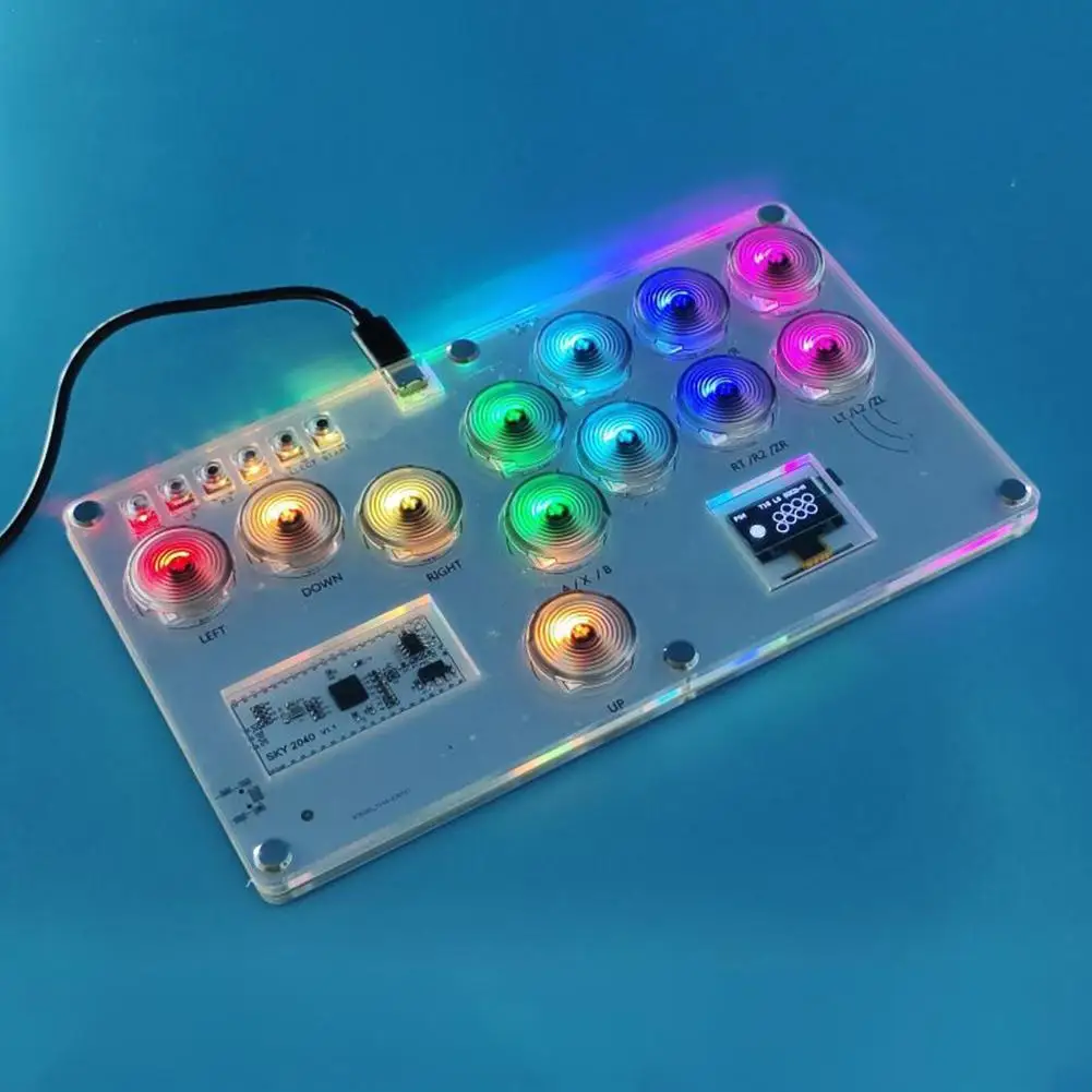 For-Mini-HitBox-SOCD-Fighting-Stick-Controller-For-PS4-PS3-PC-Switch ...