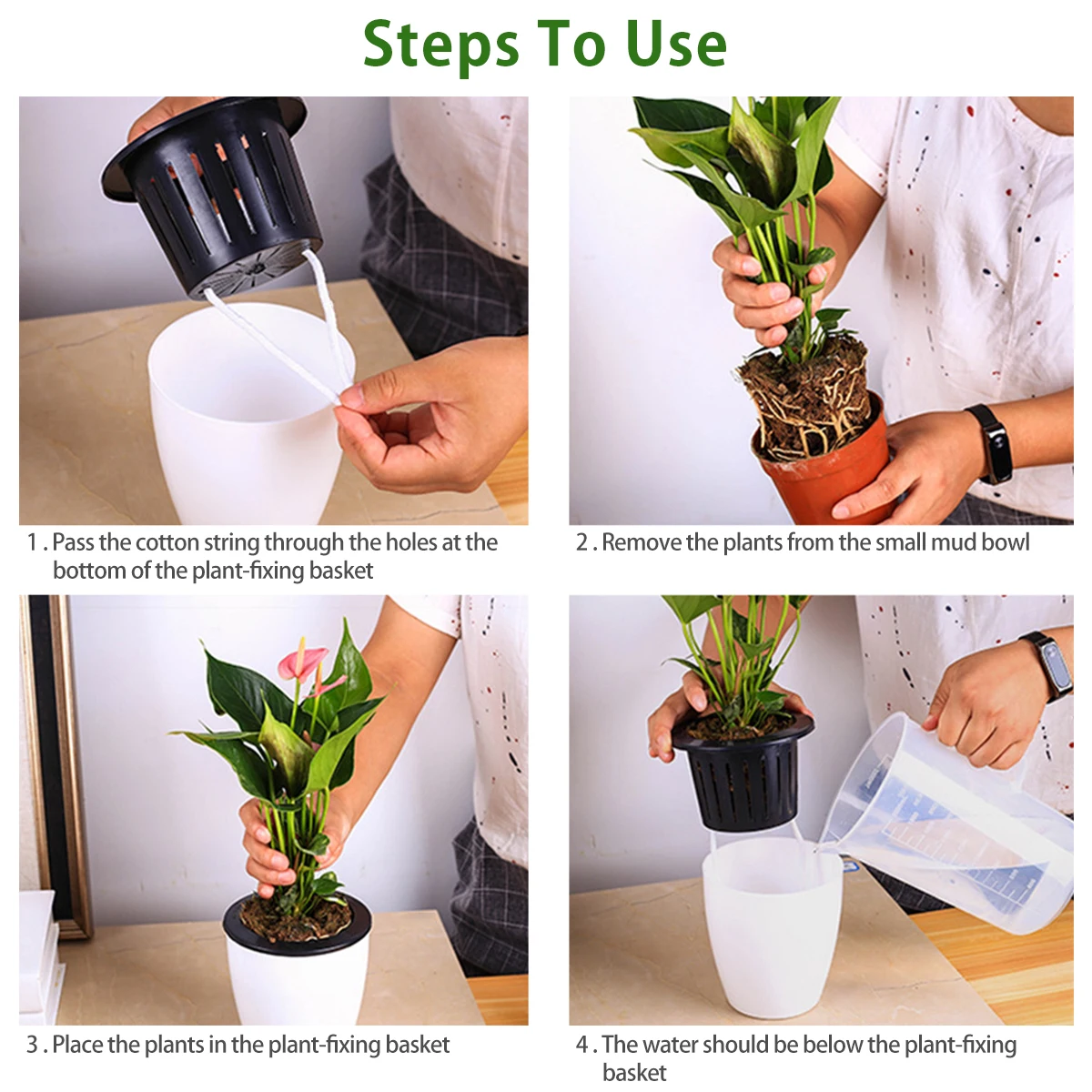 String Indoor Plant Watering System