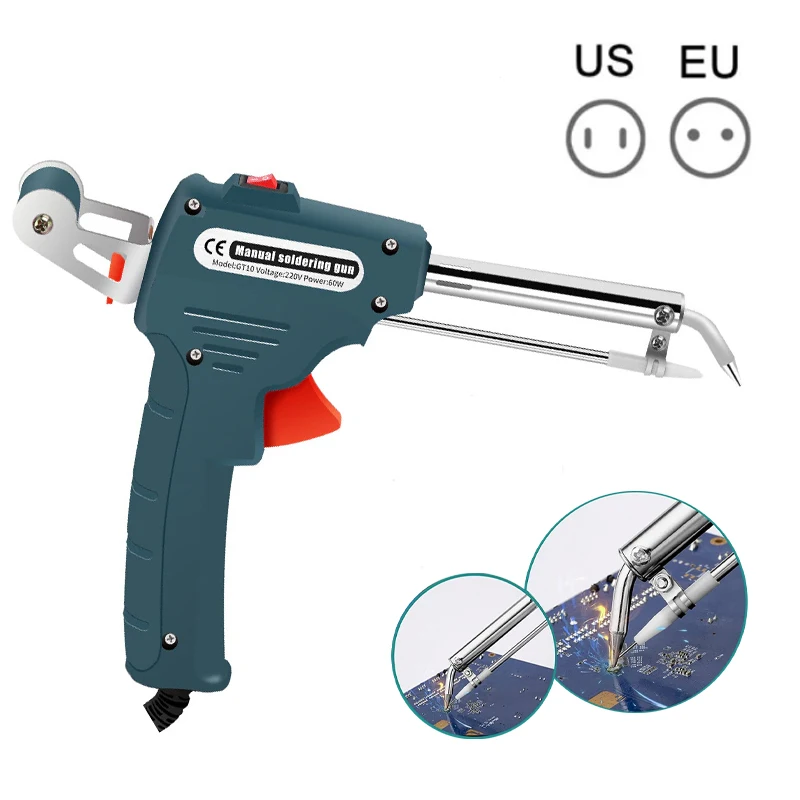 60W-110V-220V-Corded-Electric-Welding-Gun-Hand-Held-Soldering-Iron ...