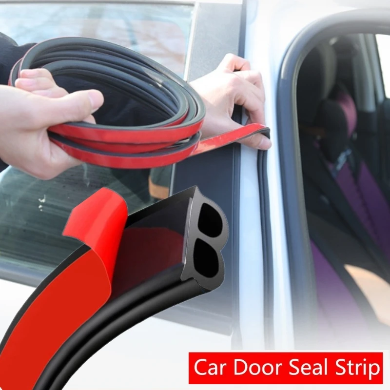 Car Door Rubber Seal Strip For Car Window Trunk Hood Engine Cover Self ...