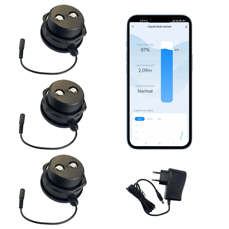 3PCS-Ultrasonic-Wireless-Mobile-App-Detector-Water-Fuel-Oil-Liquid ...
