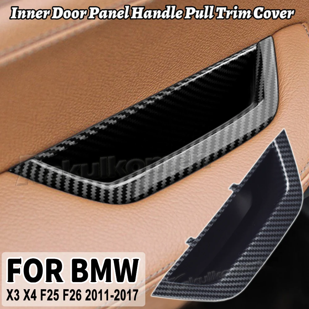 Car Auto Interior Inner Door Handle Pull Trim Compatible For-bmw F25 ...