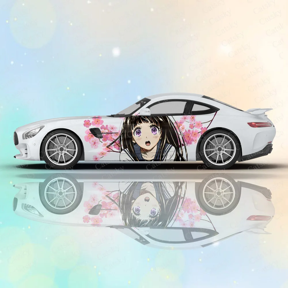 Eru Chitanda - Hyouka Anime Girl Car Body Stickers Anime Itasha Vinyl ...