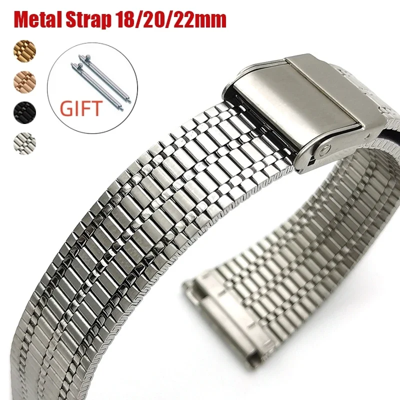 Stainless-Steel-Watch-Band-18mm-20mm-22mm-Quick-Release-Slim-Metal ...
