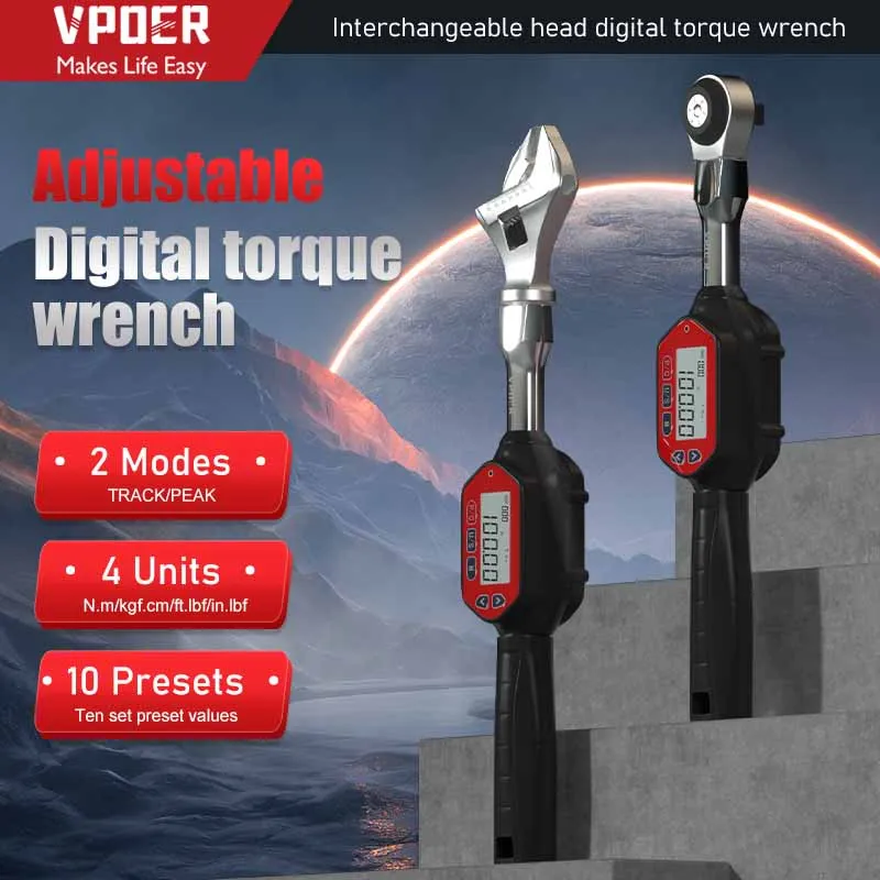 3-100-Nm-Adjustable-Digital-Torque-Wrench-Spanner-Head-Electronic-Jaw ...