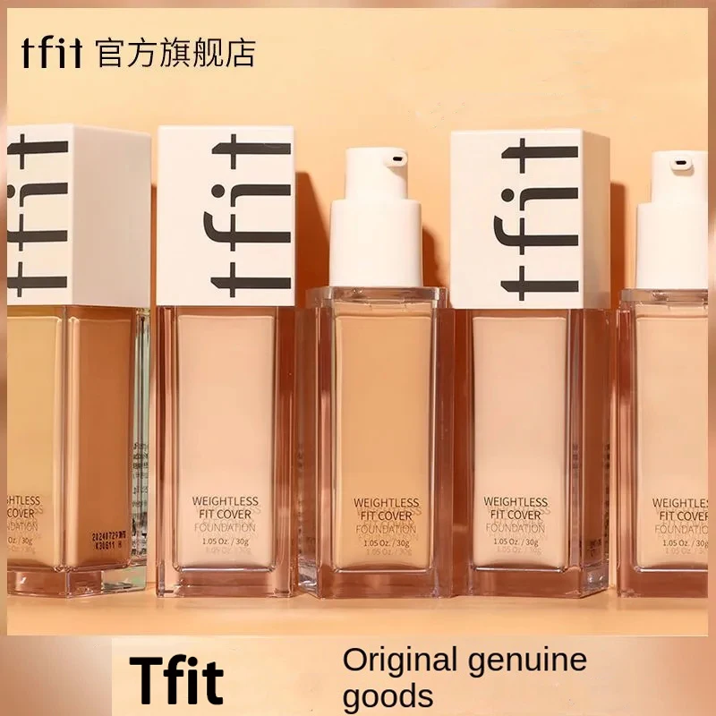 TFIT-liquid-Foundation-Long-Lasting-Makeup-Cover-Concealer-Moisturizing ...