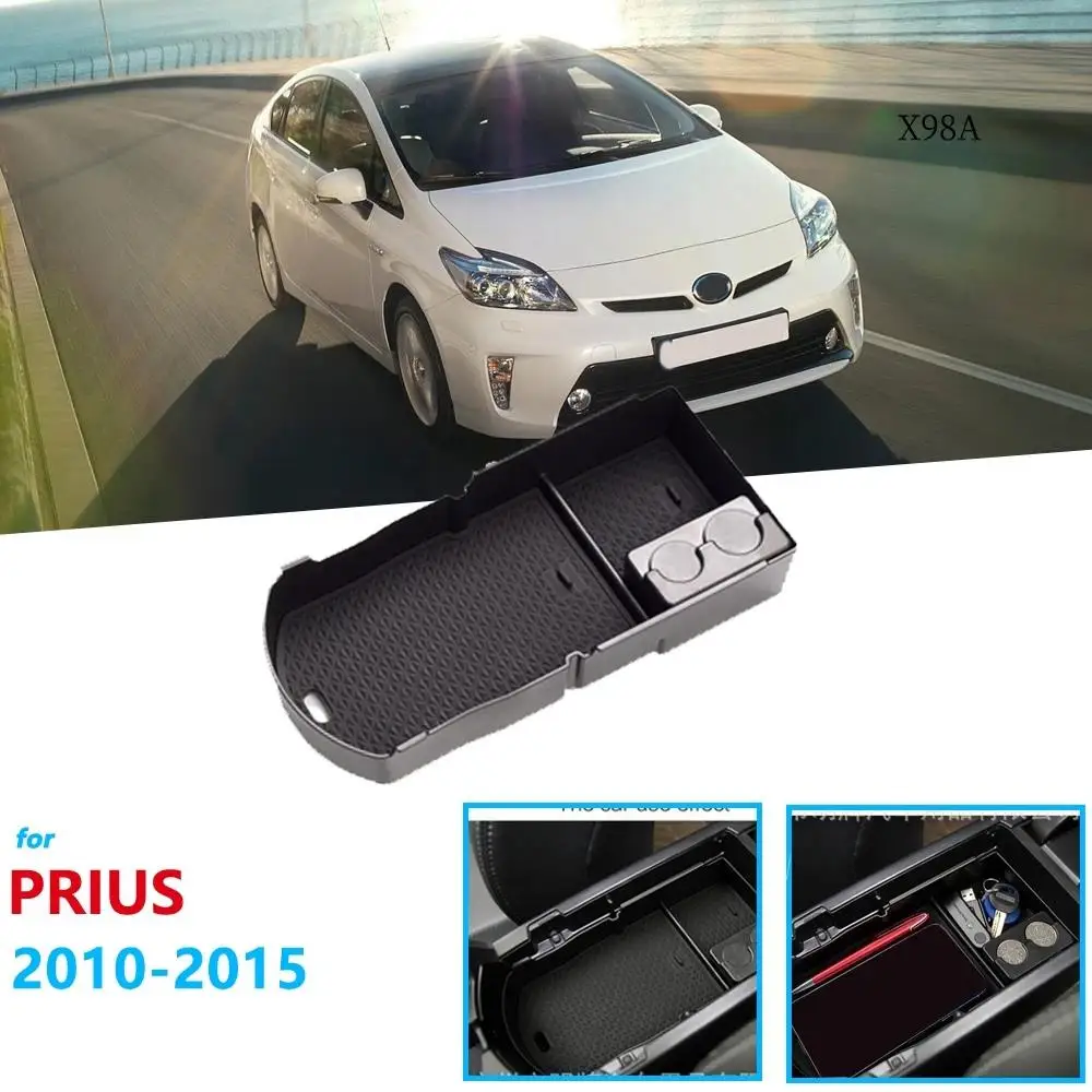 QM-Car Organizer Accessories For Toyota Prius XW30 30 Zvw30 Zvw35 2010 ...