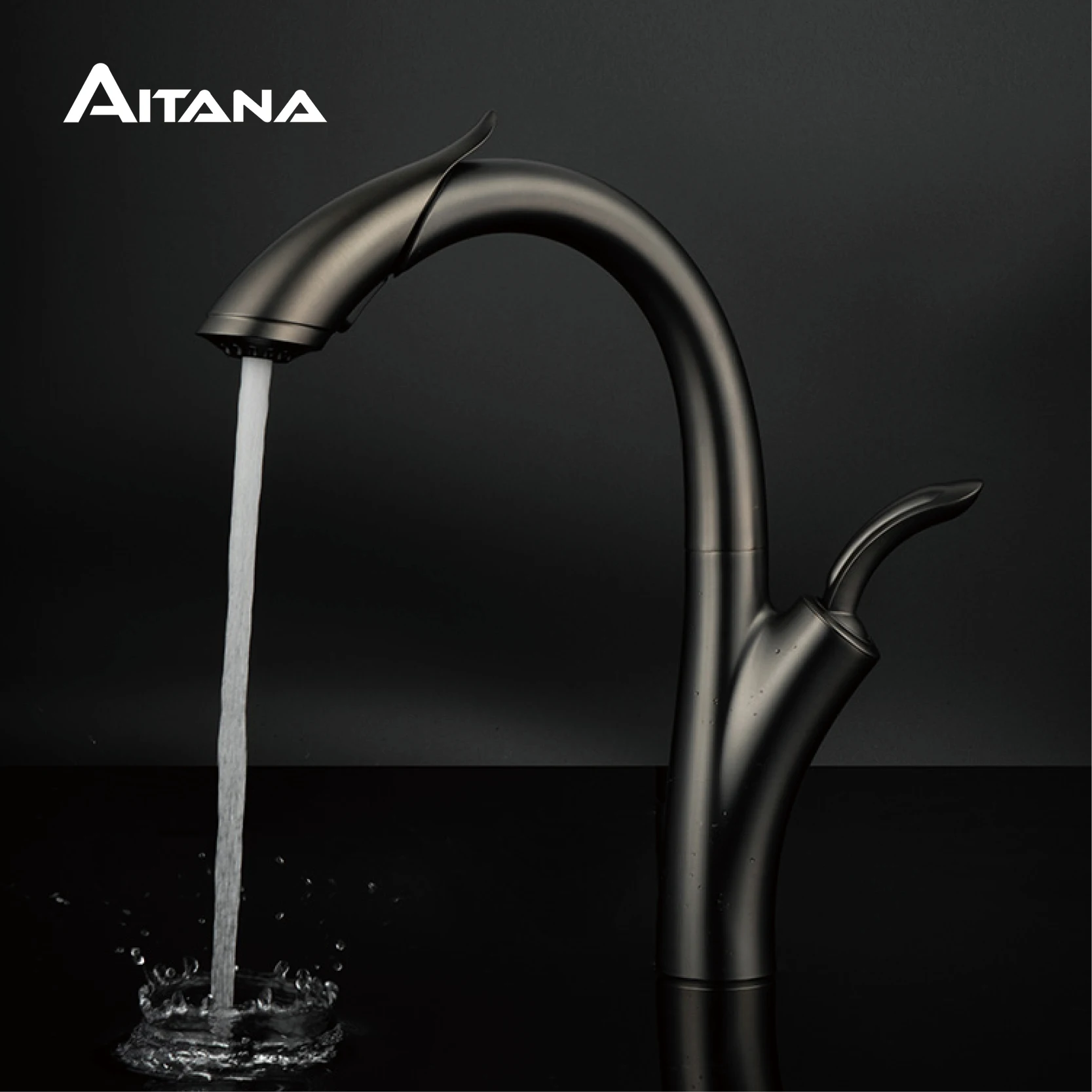 Personalized brass kitchen faucet design single hole single handle cold ...