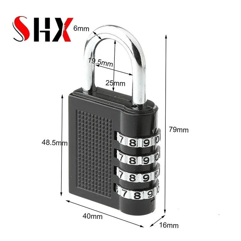 80-43-14mm-Heavy-Duty-4-Dial-Digit-Combination-Lock-Weatherproof ...