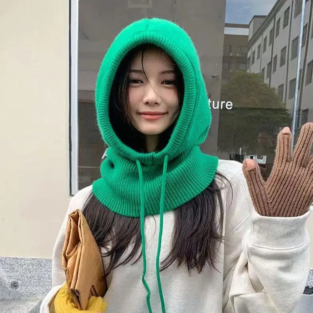 Winter-Balaclava-Pullover-Knitted-Hats-Men-Women-Knitted-Hooded-Caps ...