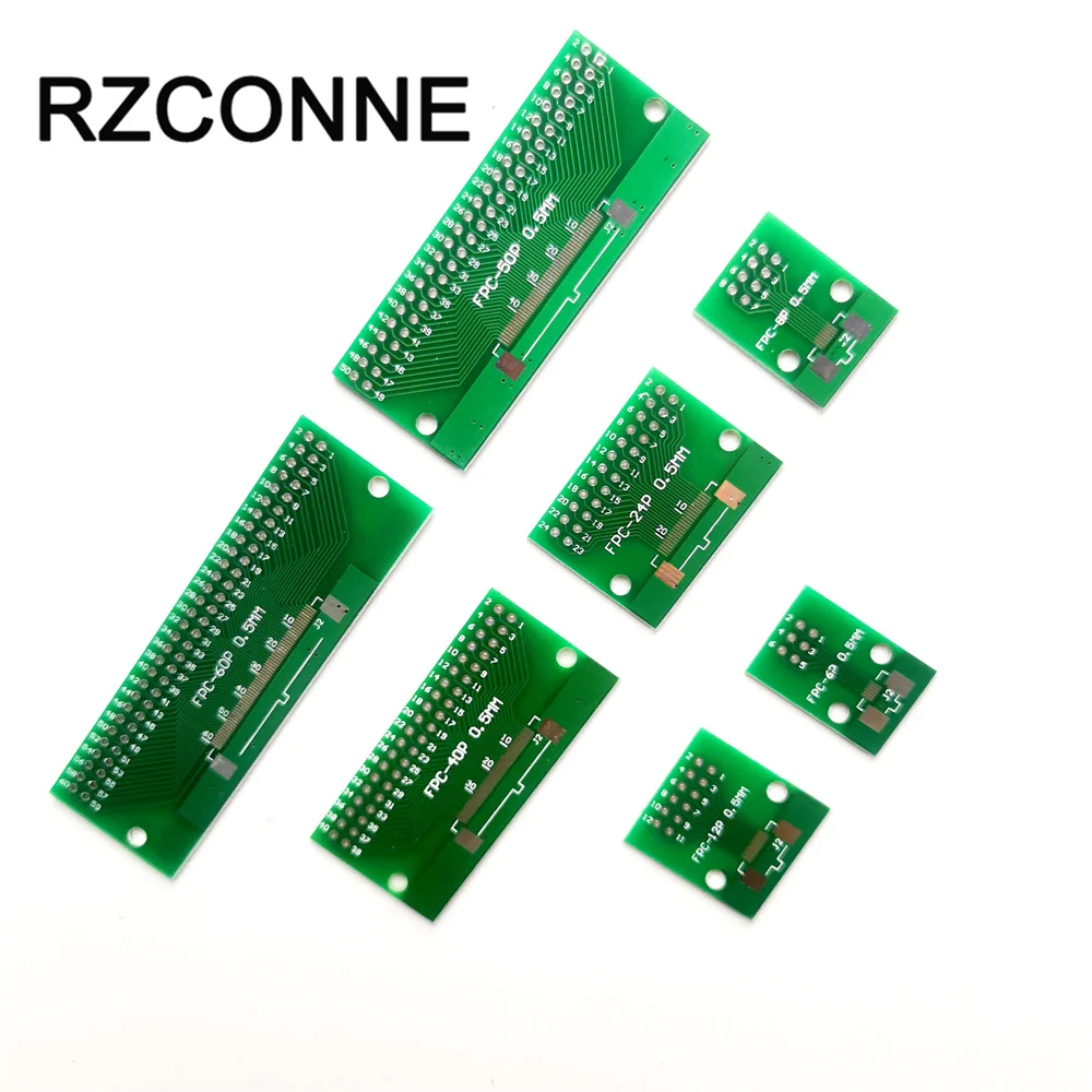 Placa adaptadora 40P FFC FPC, 0,5 MM/1,0 MM, paso a 2,54mm, 40 Pines, conector de Cable plano ...