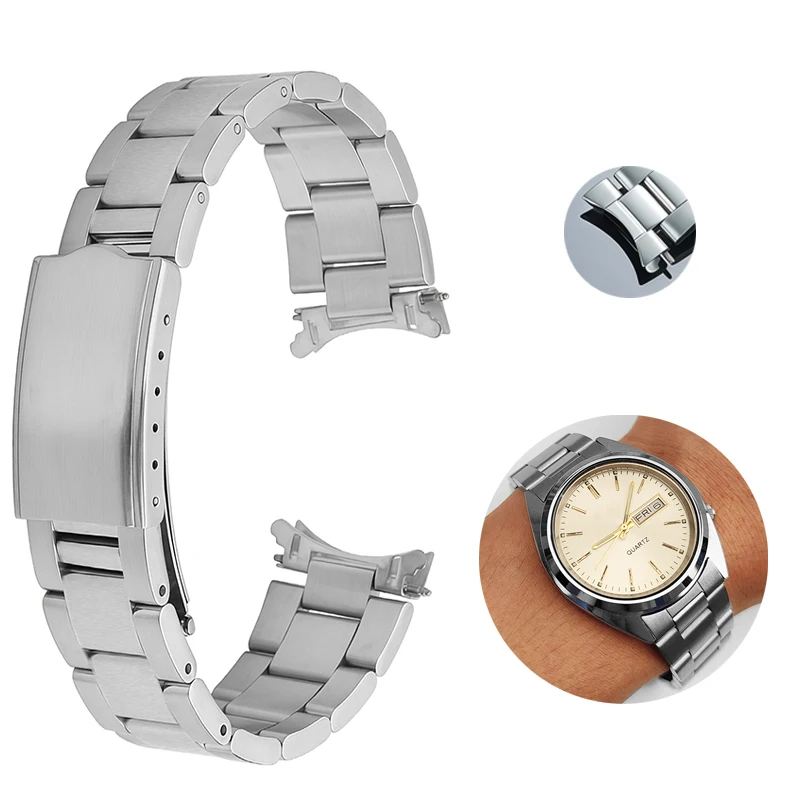 19mm Watch Band Strap For SEIKO 5 SNXS73 75 77 79 80 81 SNFF05 SNXG47 ...