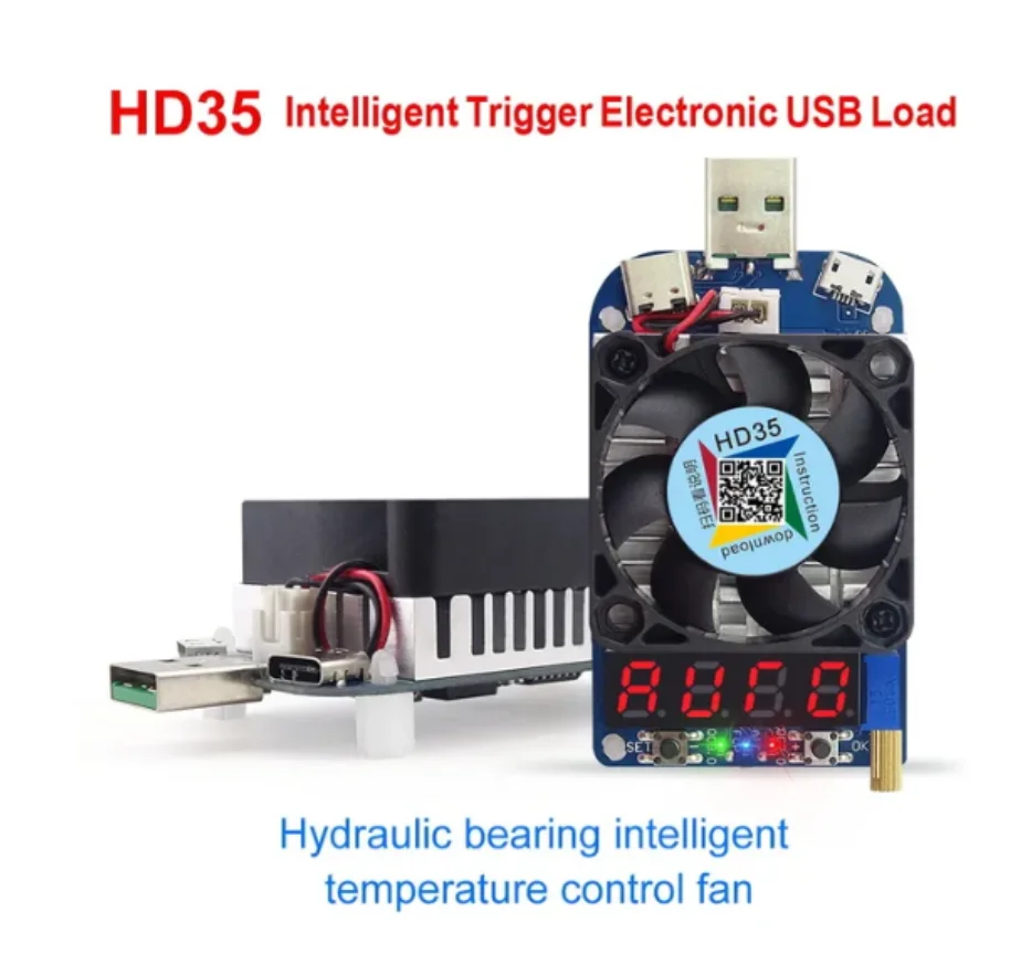 HD35-Trigger-QC2-0-QC3-0-Electronic-USB-Load-Resistance-Discharge ...