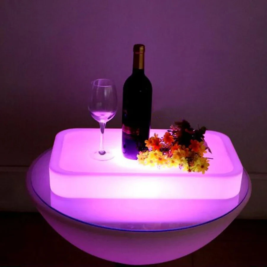 16-Color-Changeable-Square-LED-illuminated-Serving-Tray-USB ...