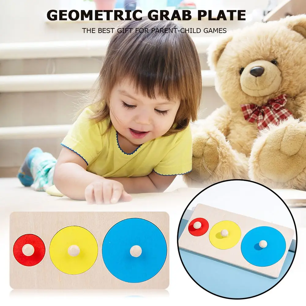 Learning-Material-Multiple-Color-Geometric-Shape-Grab-Board-Mosaic ...