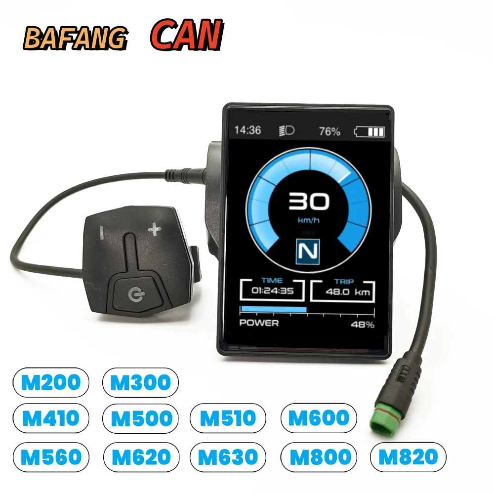 Bafang Mid Motor Display EB04-CAN Bluetooth Map Navigation M510 M560 ...