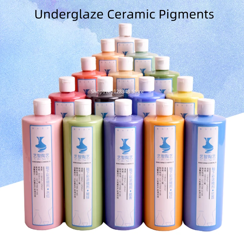 24-color Pottery Underglaze Color Ceramic Pigment Medium Temperature ...