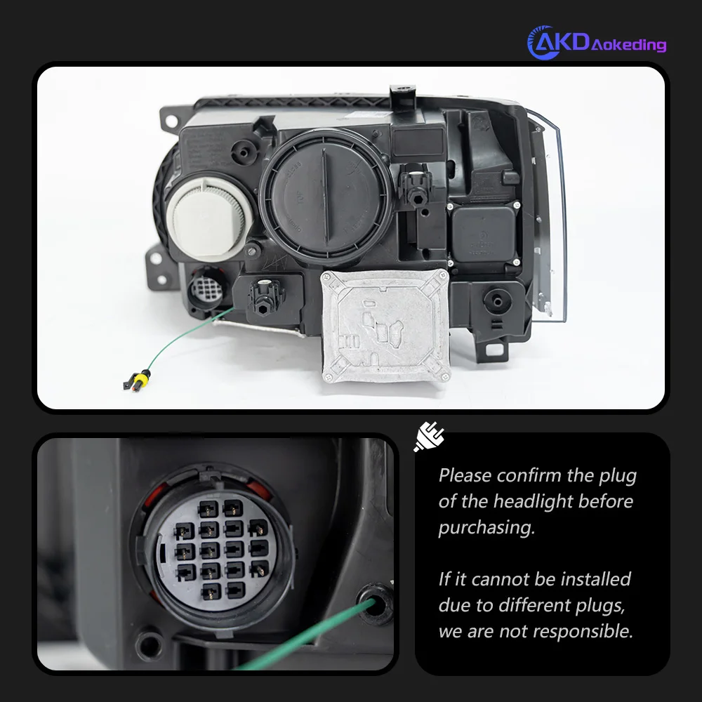 Car Lights for Land Rover Freelander 2 LED Headlight 2005-2012 ...