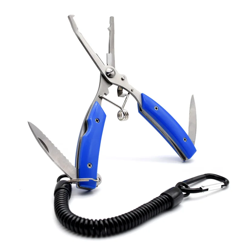 Fishing Plier Multifunction Scissor Braid Line Lure Cutter Hook Remover ...
