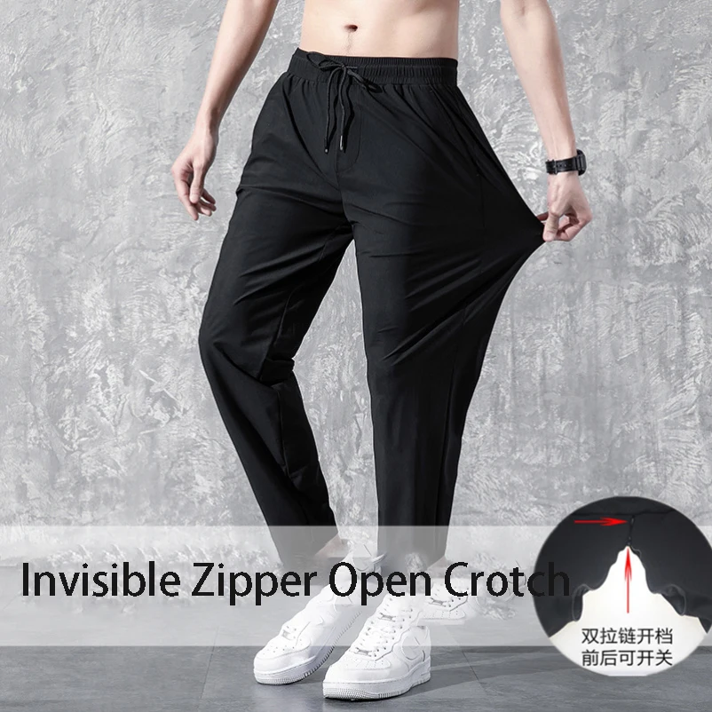 Men-Invisible-Zipper-Open-Crotch-Pants-Sports-Autumn-Winter-Casual ...