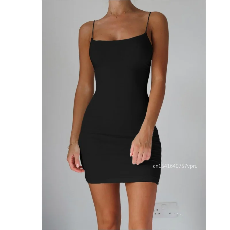 Stretch-Sexy-Women-Strap-Dress-Slim-Fit-Bodycon-Party-Vestido-Mini ...